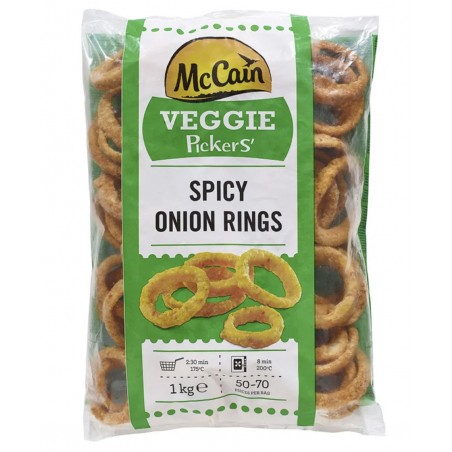 SPICY ONION RINGS 1kg MCCAIN