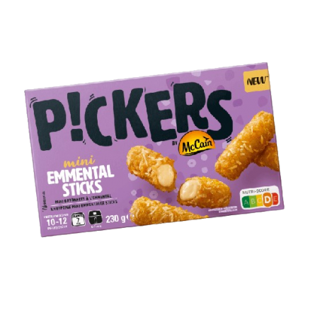 PICKERS MCCAIN MINI EMMENTAL STICK 230g