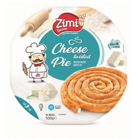 CHEESE TWISTED PIE 500g ZIMI