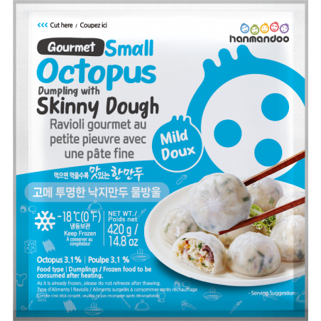 HANMANDOO SMALL OCTOPUS DUMPLING 420g